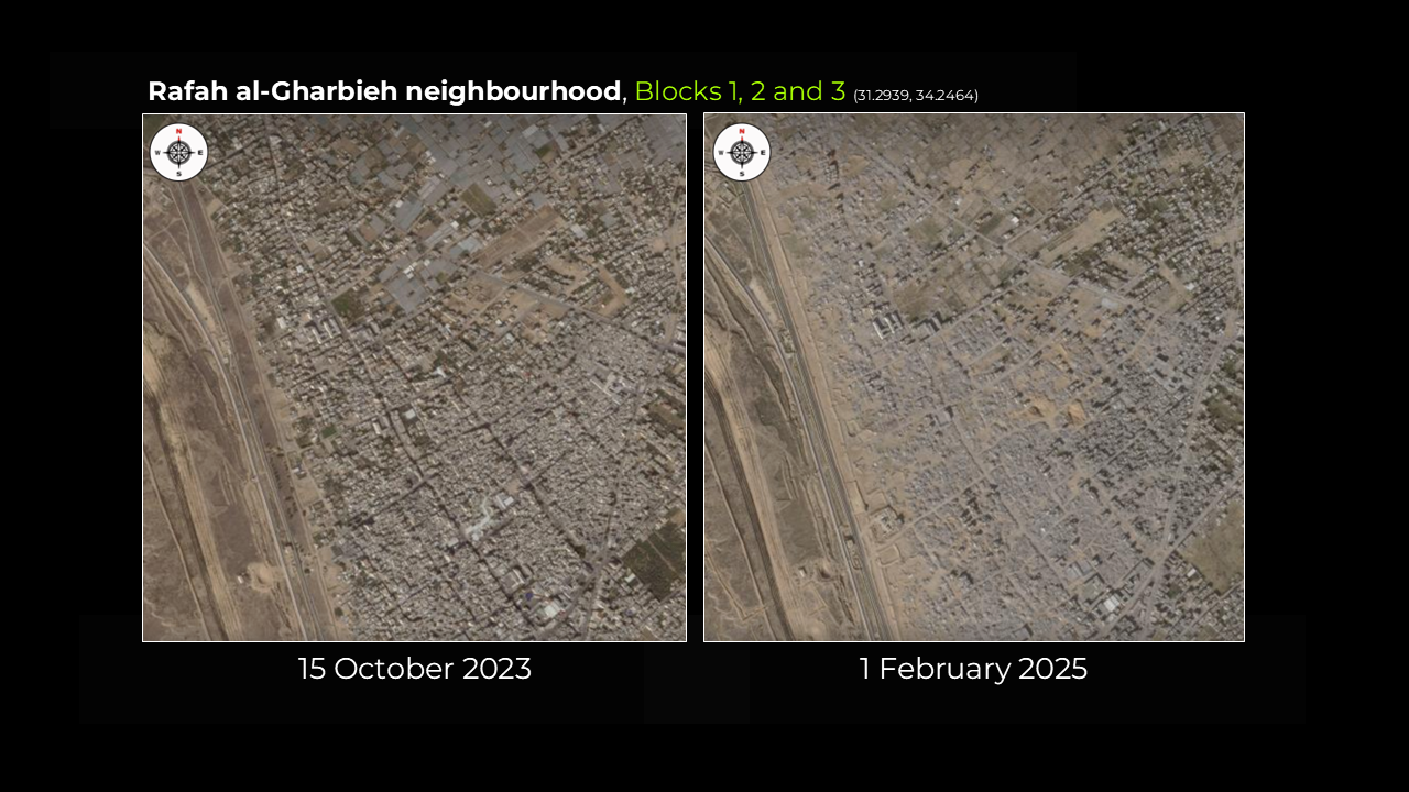 The destruction of Rafah: A city unmade - Centre for Information Resilience